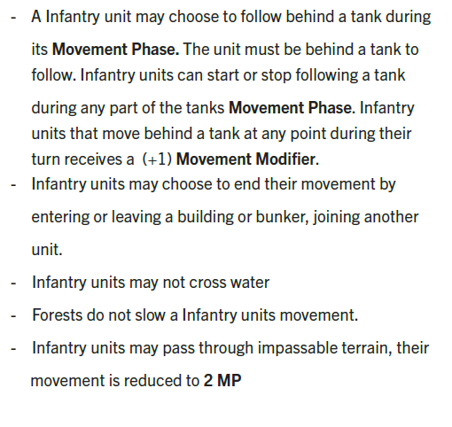 Infantry Unit Rules – Micro Brick Battle